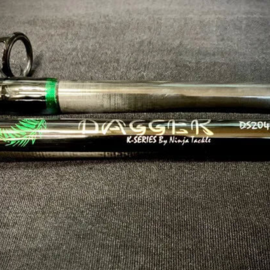 Ninja Tackle's Dagger Fishing Rod Strikes with Precision – Beach Bum ...