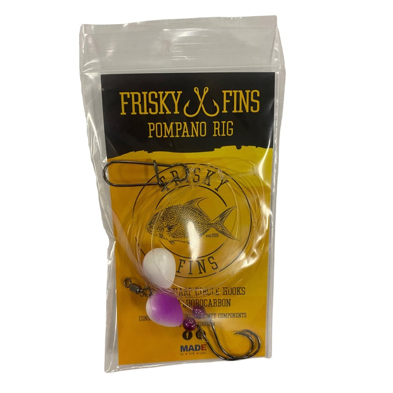 Frisky Fins Pompano Rigs — Beach Bum Outdoors